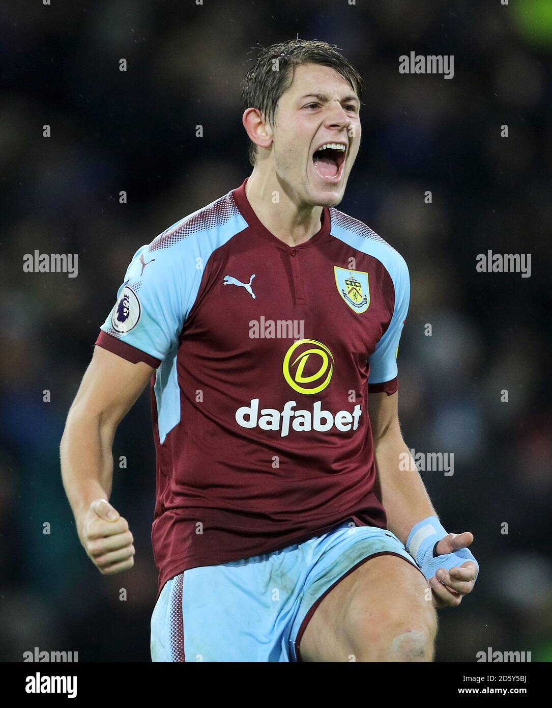 James tarkowski burnley goal hi-res stock photography and images - Alamy