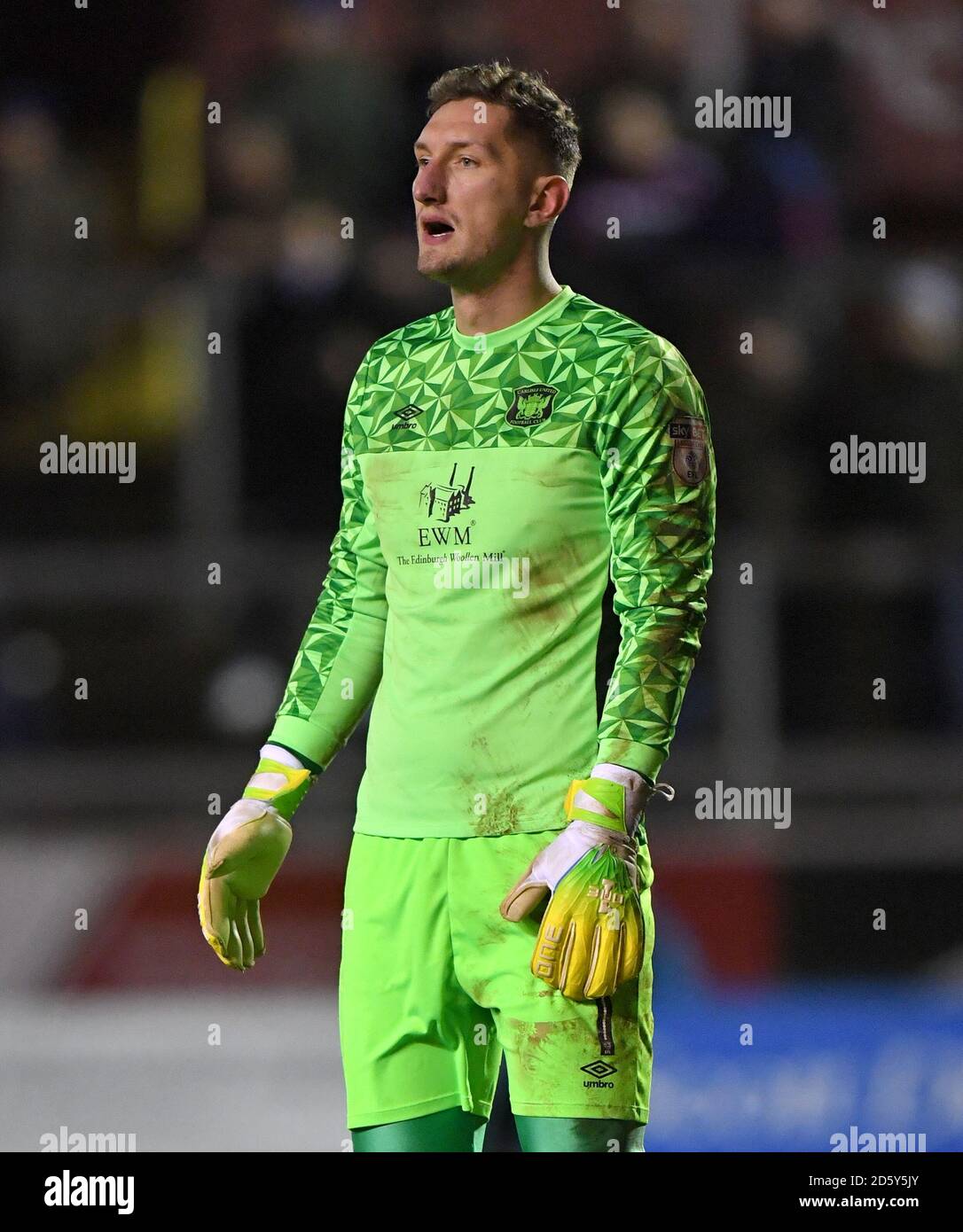 Carlisle United Goalkeeper Jack Bonham Stock Photo - Alamy