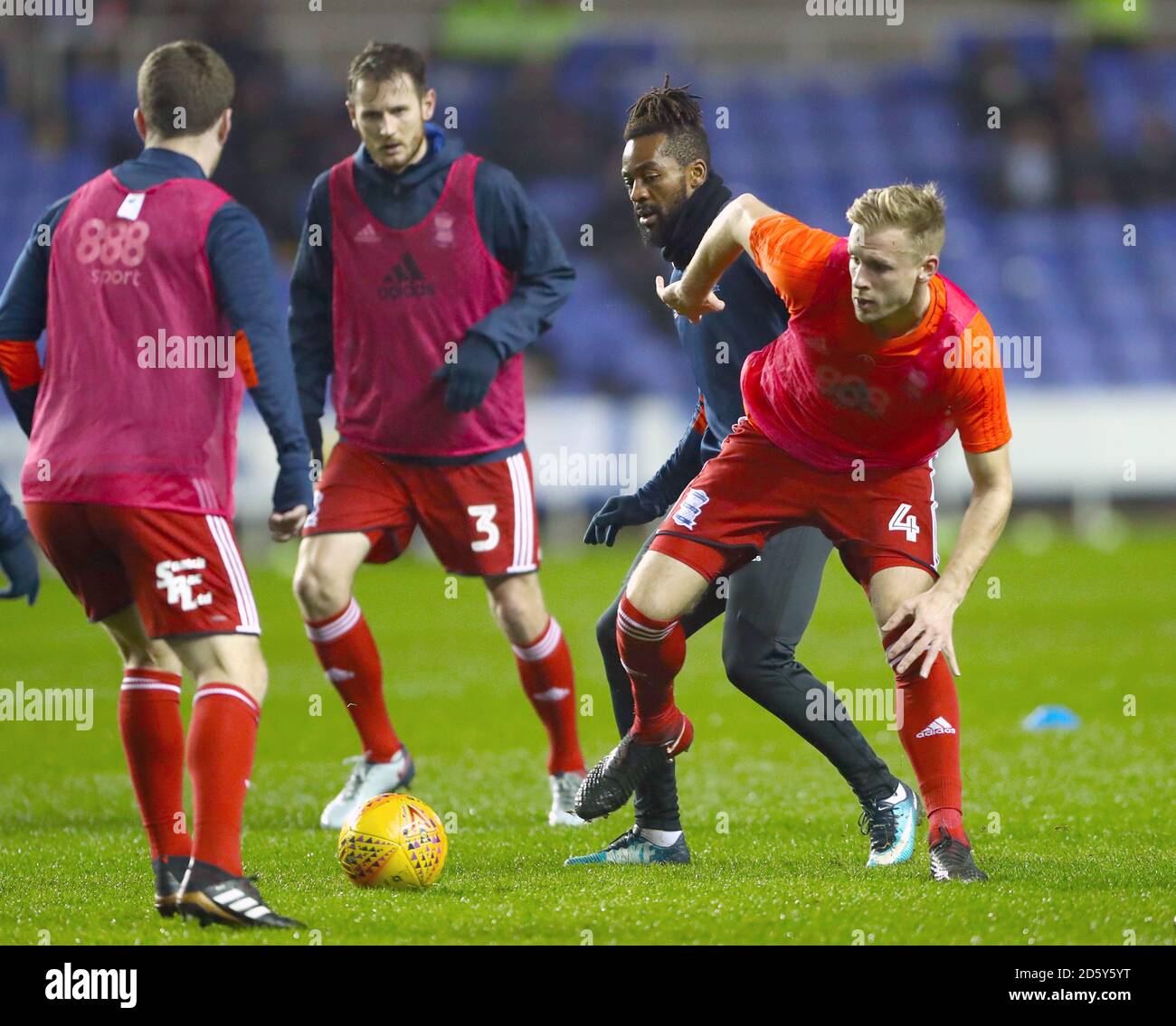 Birmingham City's Marc Roberts warms up ahead of the match Stock Photo ...