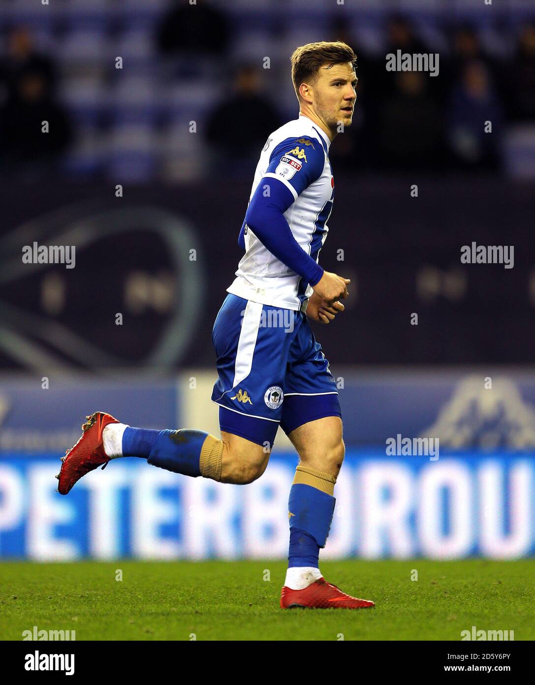 Wigan Athletic's Lee Evans Stock Photo - Alamy