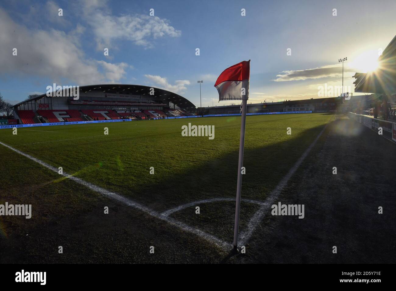 General view of the Highbury Stadium Stock Photo - Alamy