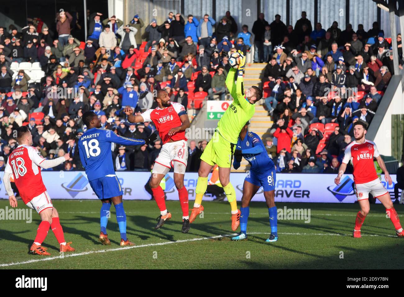 Fleetwood Townsâ€™ Chris Neal makes a late save Stock Photo - Alamy
