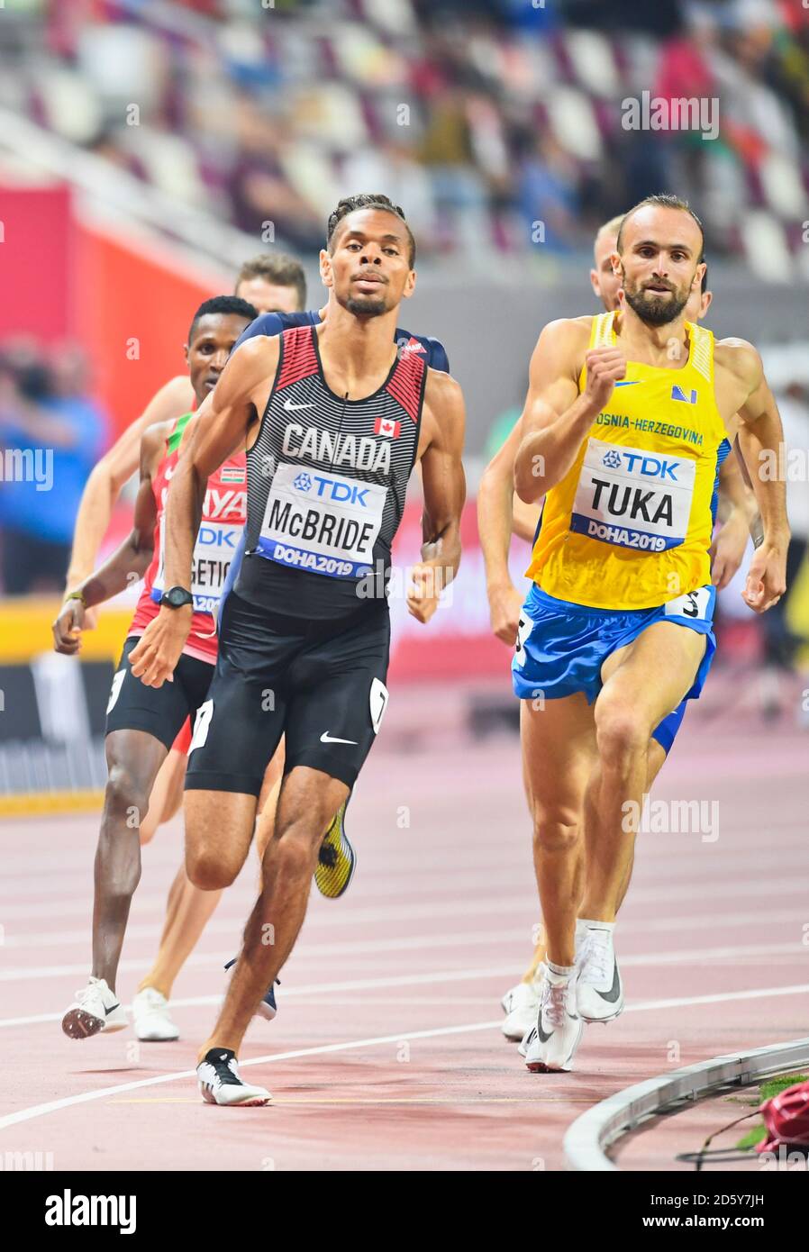 Amel Tuka (Bosnia and Herzegovina), Brandon McBride (Canada). 800 ...