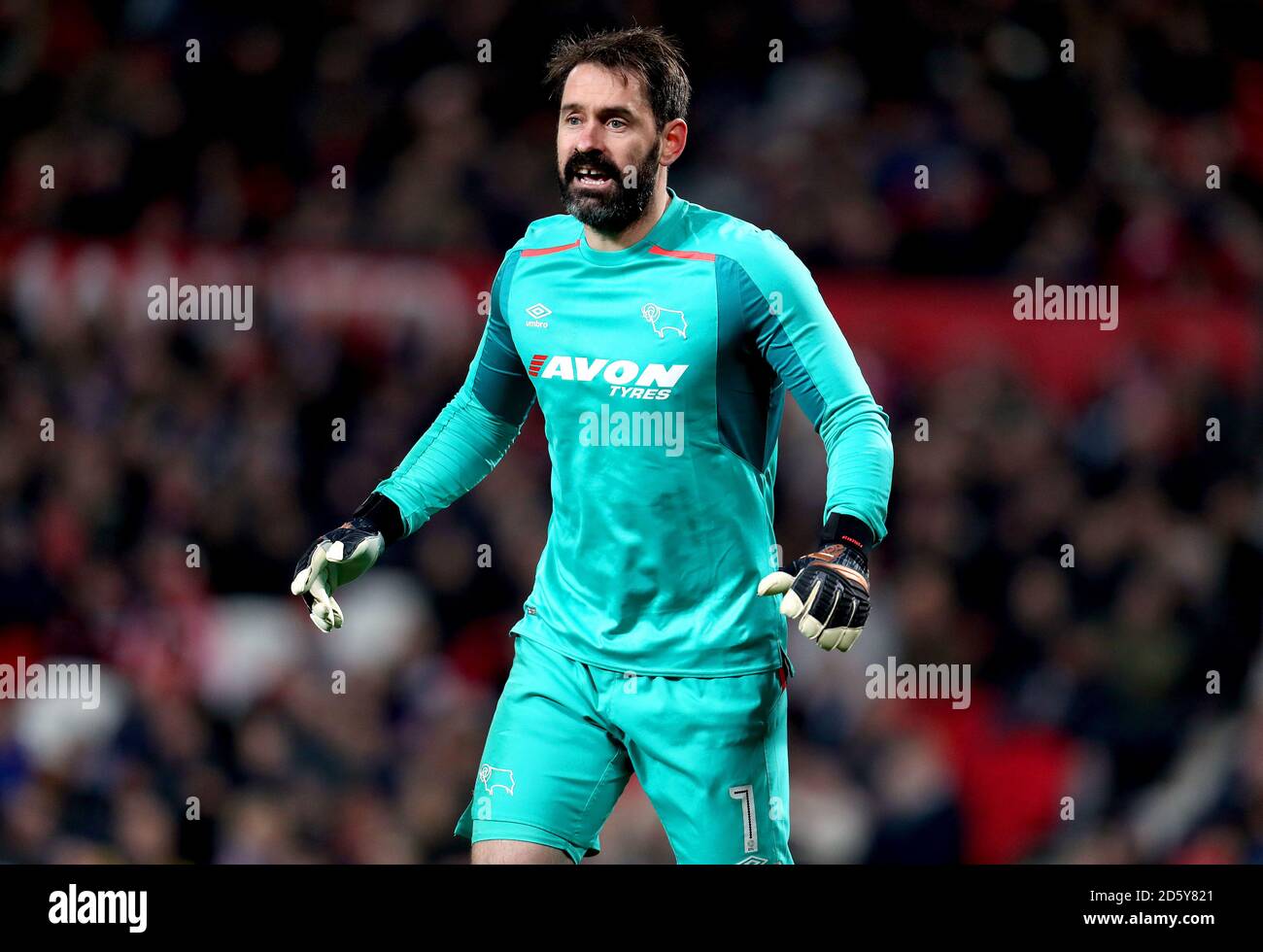 Derby County goalkeeper Scott Carson Stock Photo - Alamy