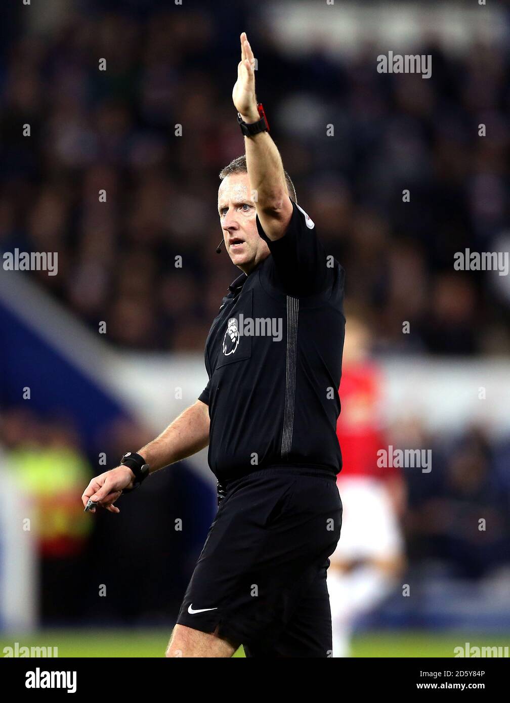 Match referee Jonathan Moss Stock Photo - Alamy