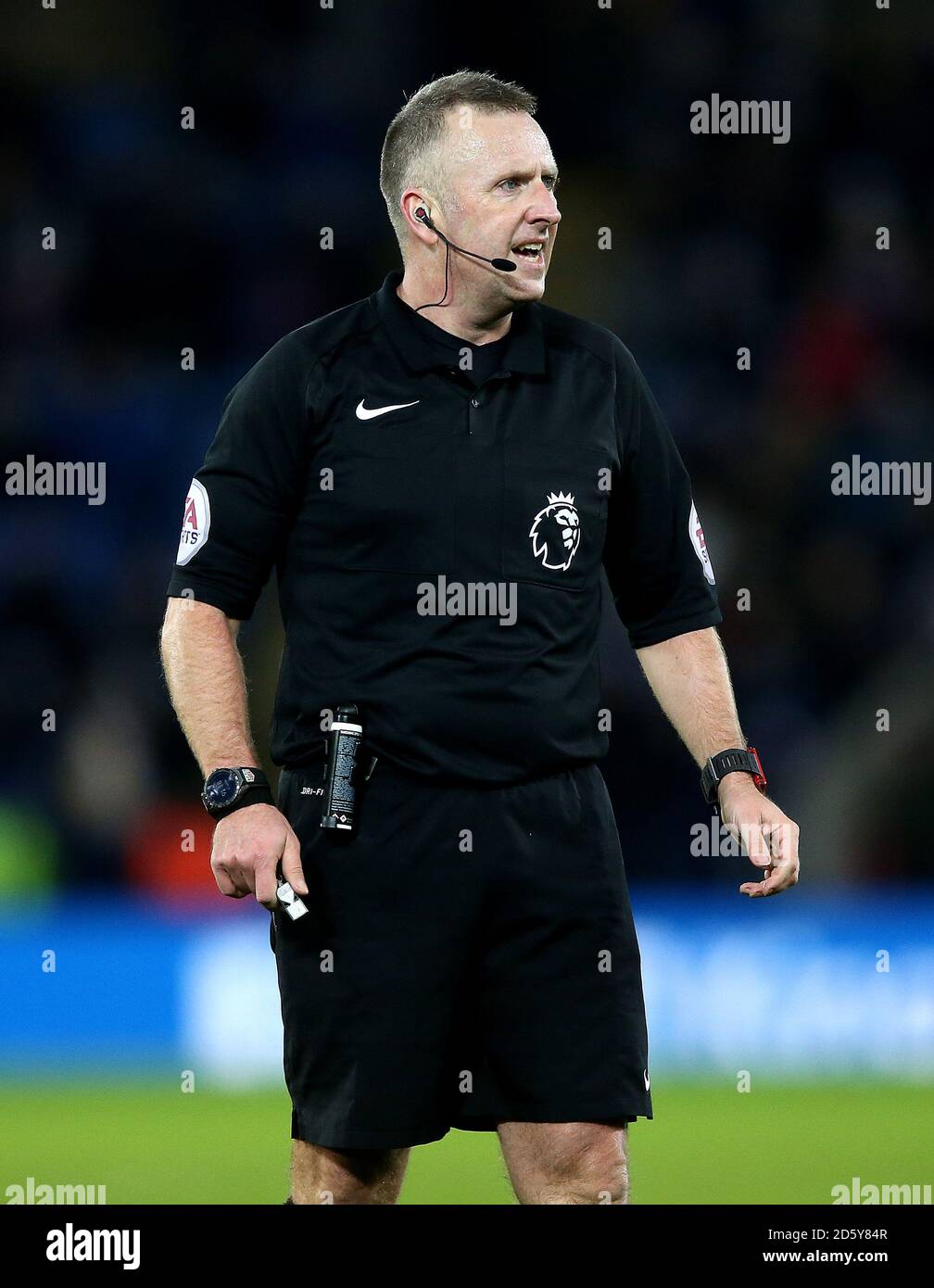Match referee Jonathan Moss Stock Photo - Alamy