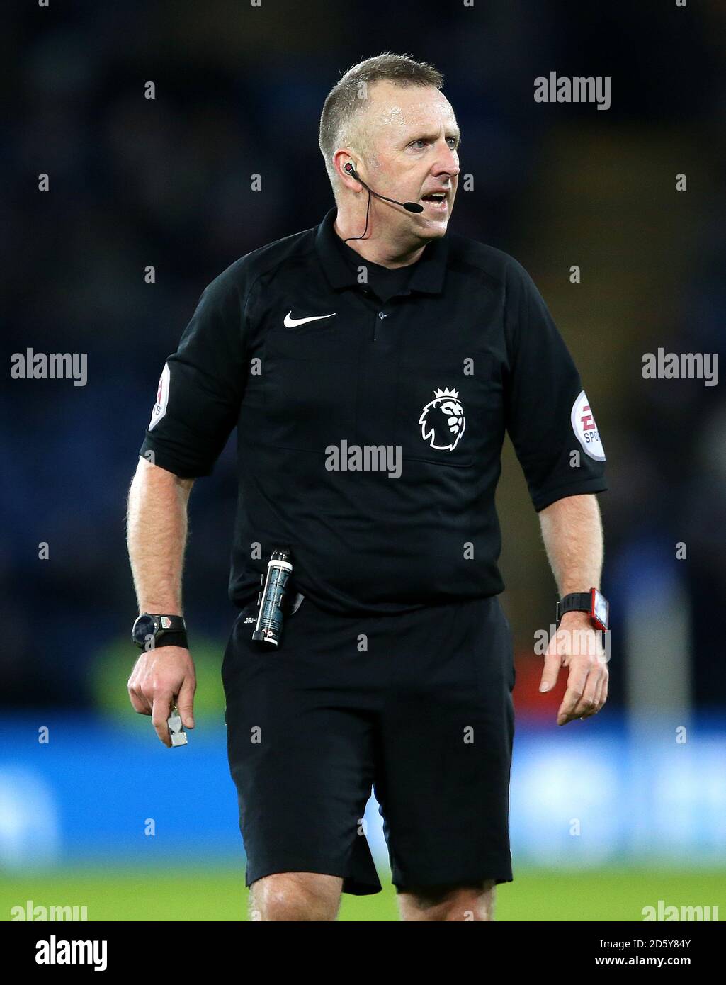 Match referee Jonathan Moss Stock Photo - Alamy