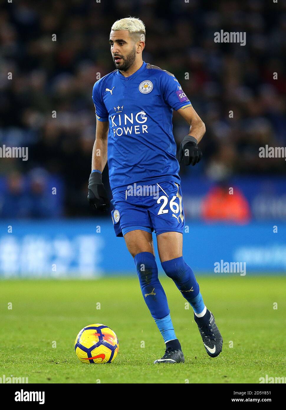 Riyad Mahrez, Leicester City Stock Photo - Alamy