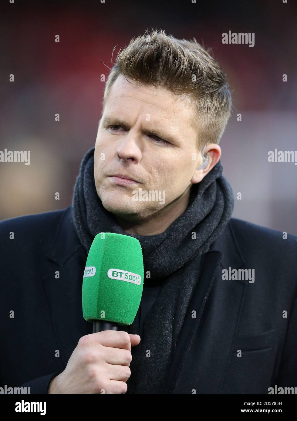 BT Sport presenter Jake Humphrey Stock Photo - Alamy