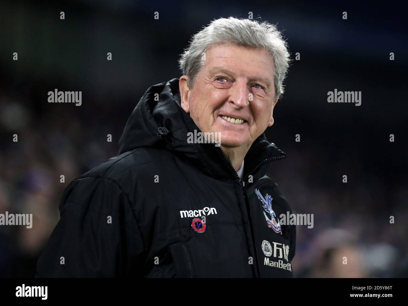 Crystal Palace manager Roy Hodgson Stock Photo - Alamy