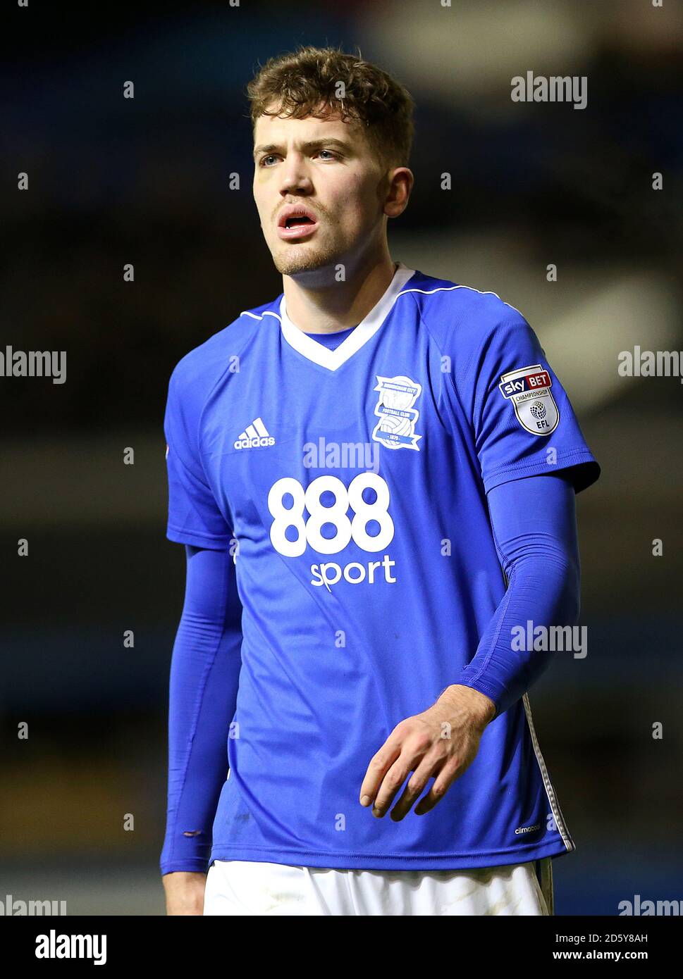 Birmingham City's Sam Gallagher Stock Photo - Alamy