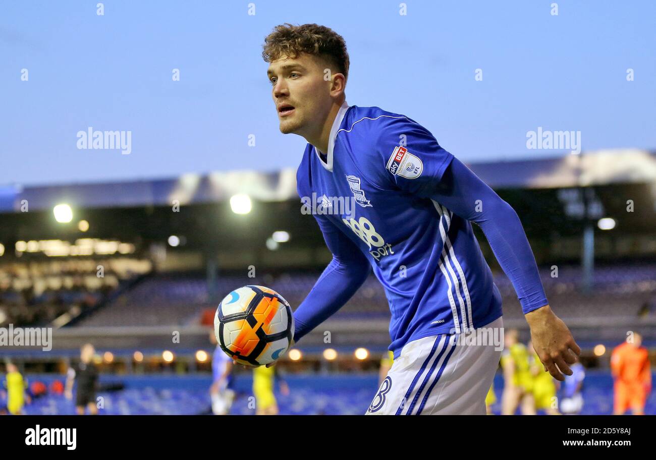Birmingham City's Sam Gallagher Stock Photo - Alamy