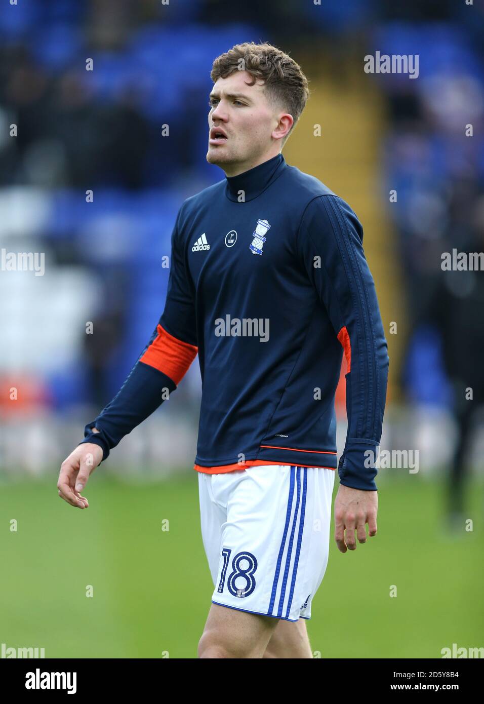 Birmingham City's Sam Gallagher Stock Photo - Alamy