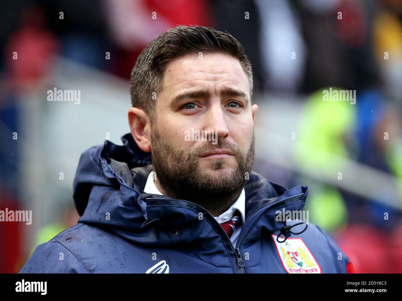 Bristol City manager Lee Johnson Stock Photo - Alamy