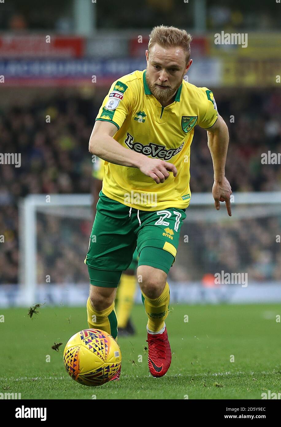 Norwich City's Alex Pritchard Stock Photo - Alamy