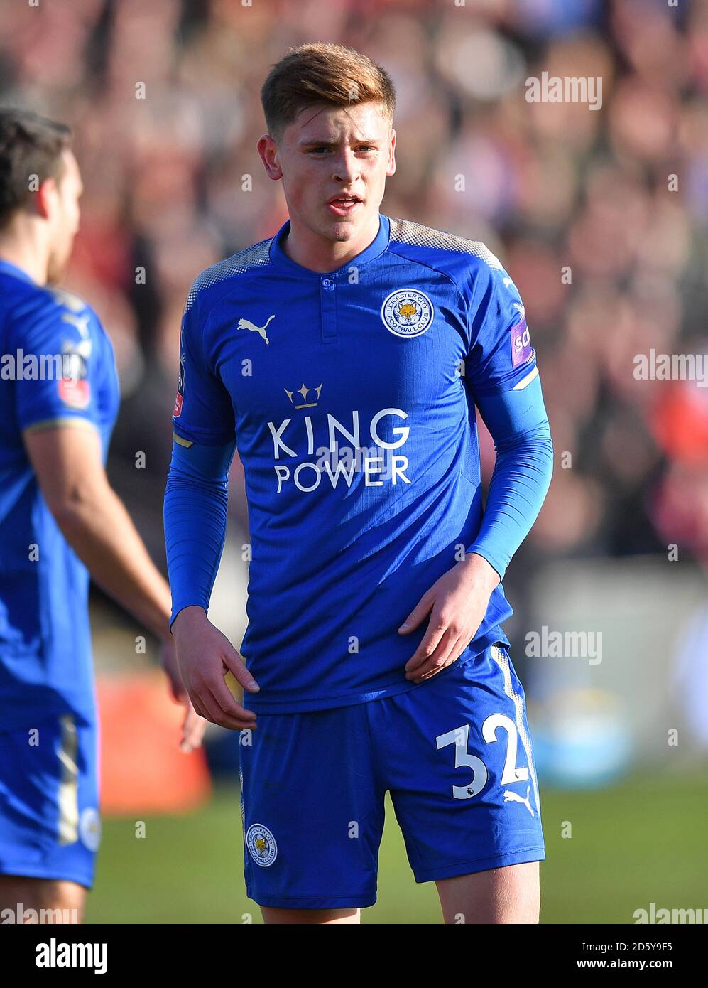 Leicester City's Harvey Barnes Stock Photo - Alamy