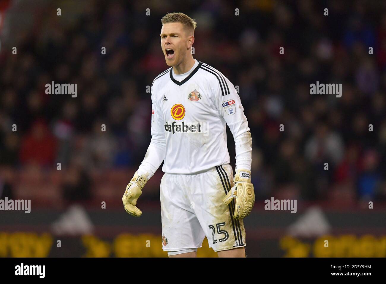 Sunderland goalkeeper Robbin Ruiter Stock Photo - Alamy