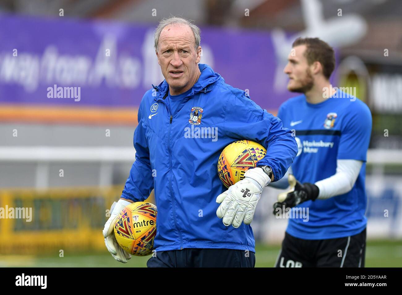 Coventry City goalkeeping coach Steve Ogrizovic Stock Photo - Alamy