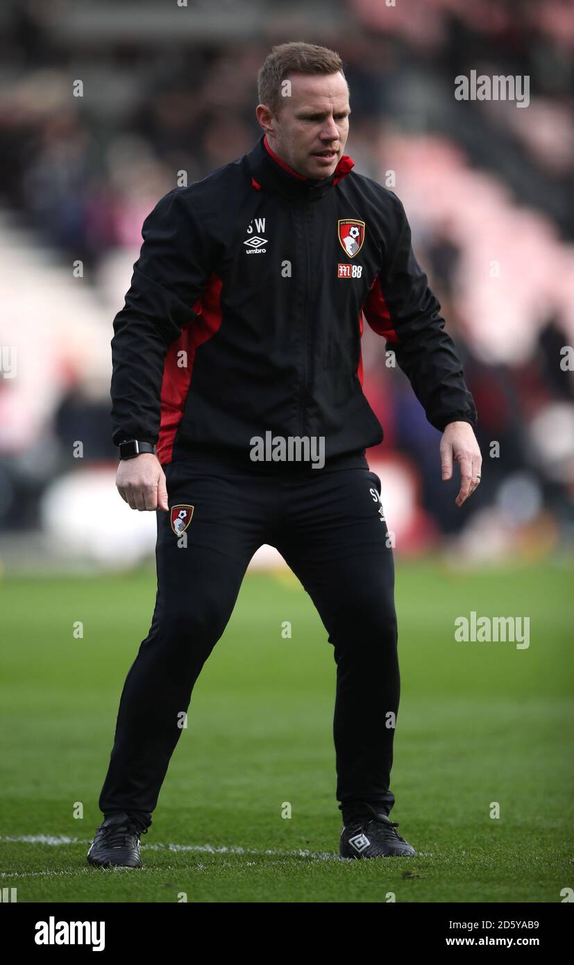 AFC Bournemouth First team coach Simon Weatherstone Stock Photo - Alamy