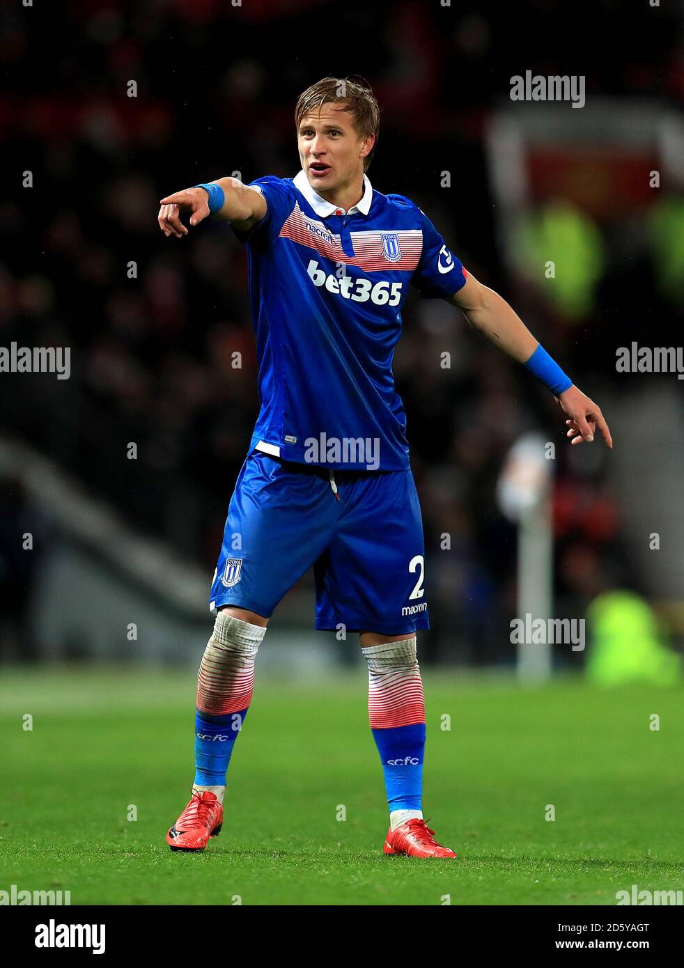Stoke City's Moritz Bauer Stock Photo - Alamy