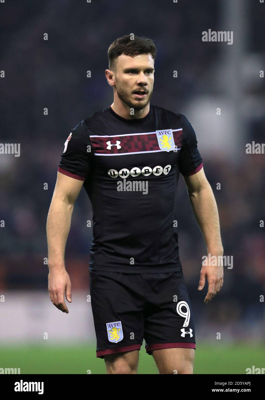 Aston Villa's Scott Hogan Stock Photo - Alamy