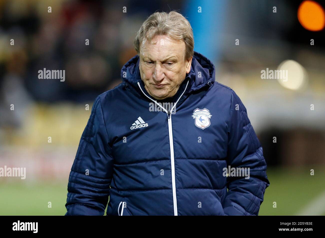 Cardiff City manager Neil Warnock Stock Photo - Alamy
