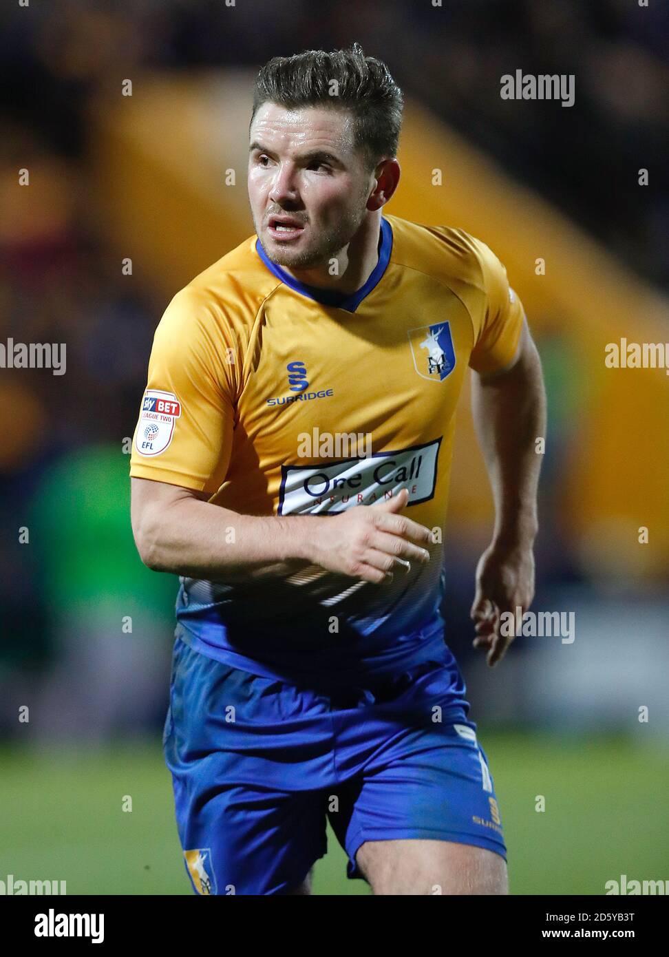 Mansfield Town's Alex MacDonald Stock Photo - Alamy