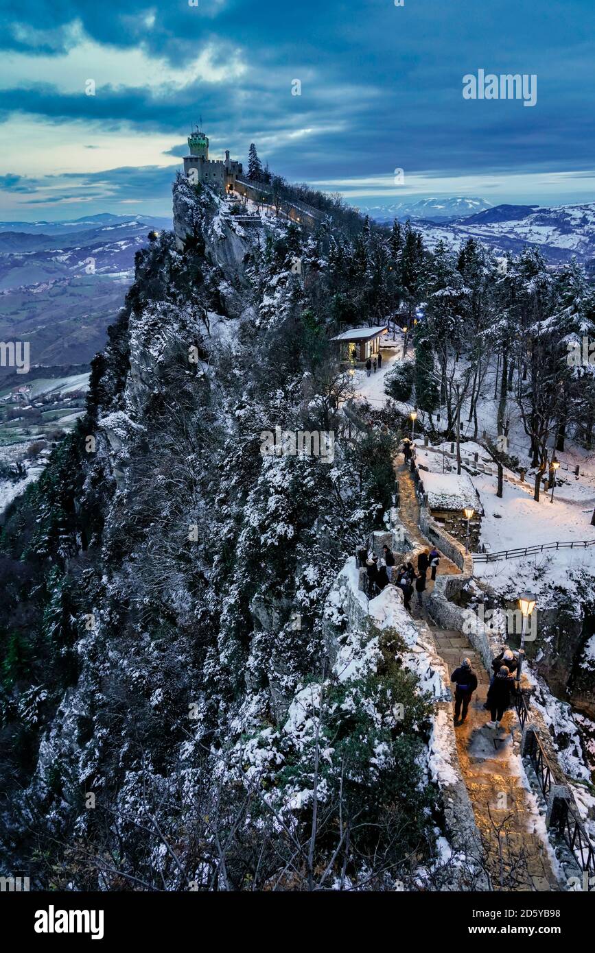 Monte titano san marino hi-res stock photography and images - Alamy