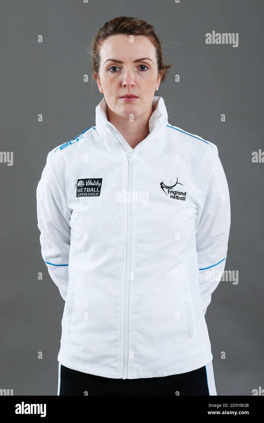 Umpire Louise Travis Stock Photo - Alamy