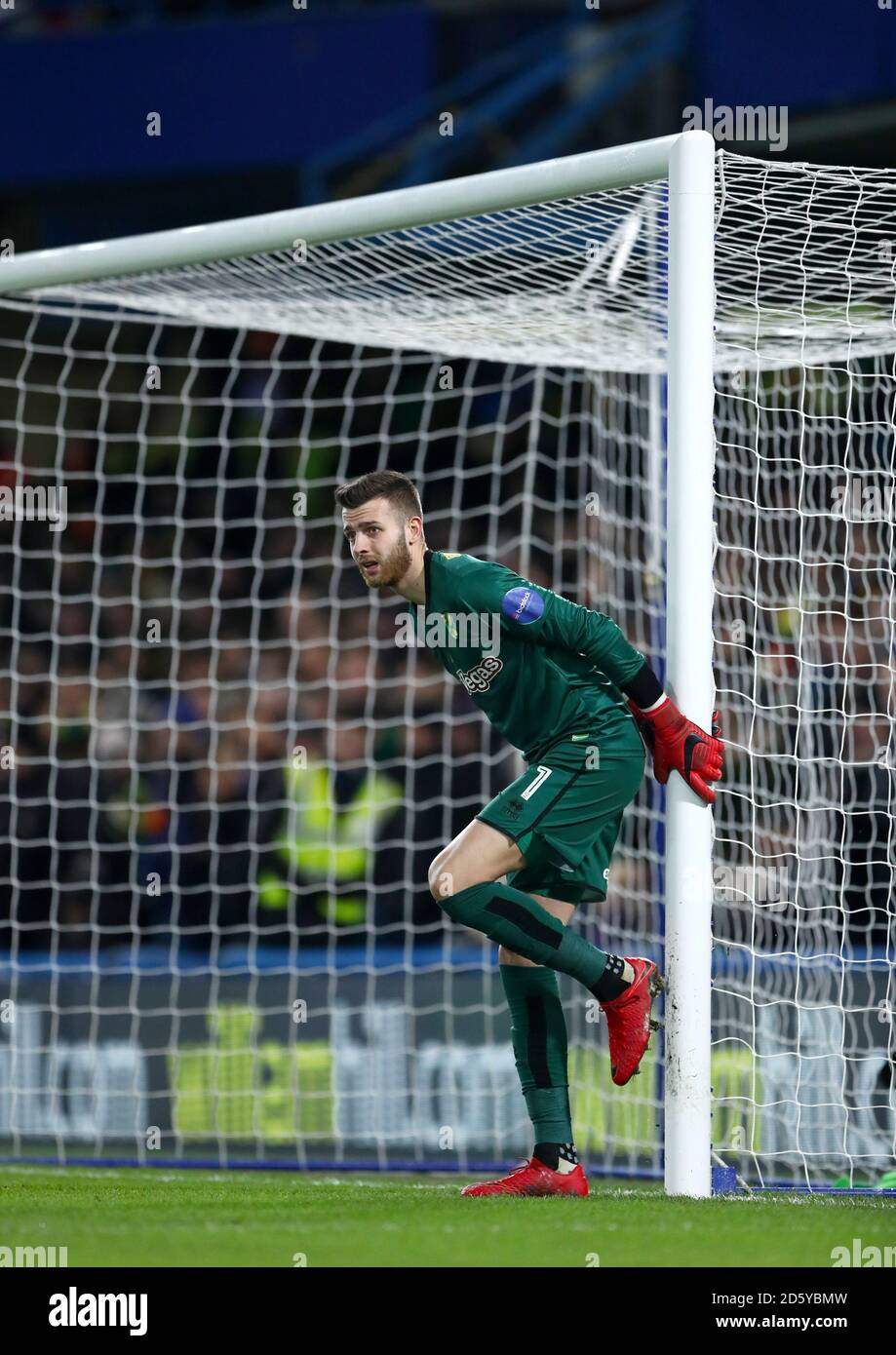 Norwich City goalkeeper Angus Gunn Stock Photo - Alamy