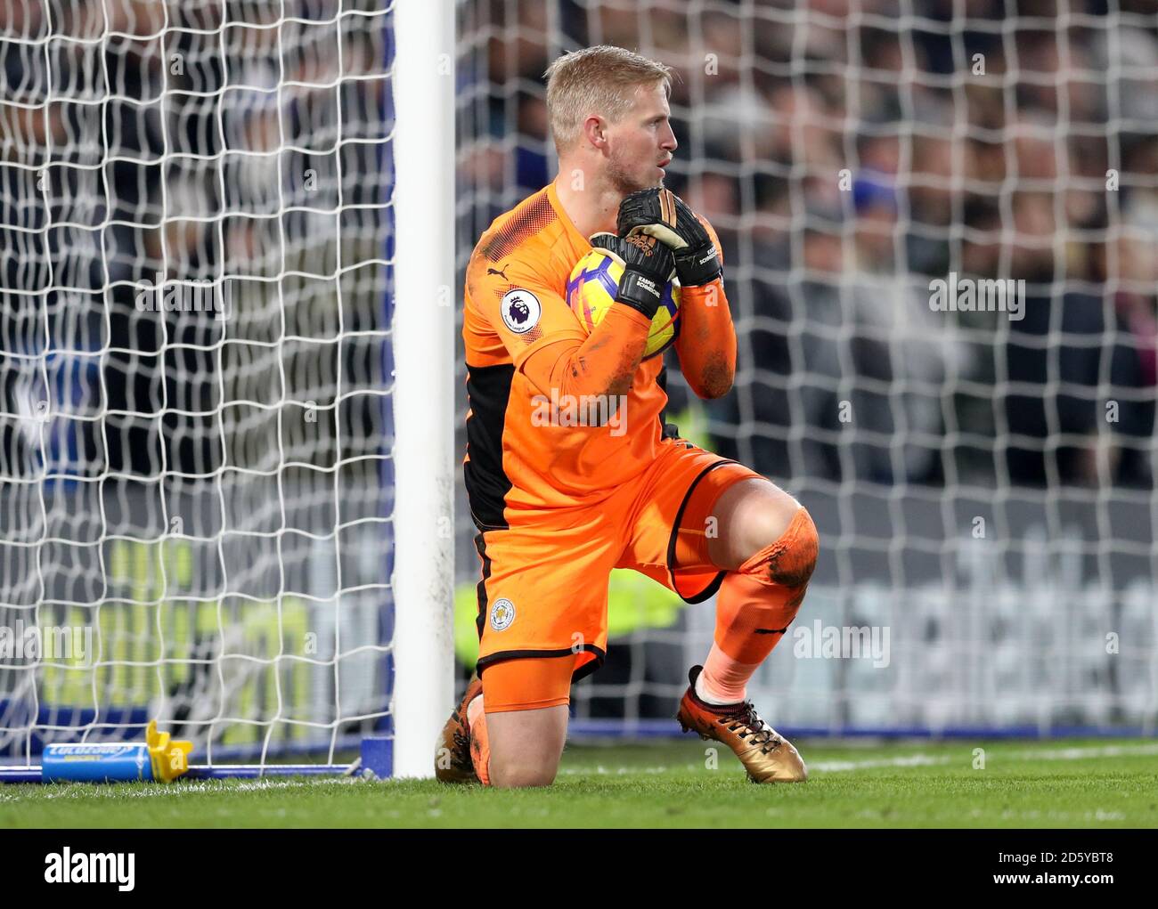 Leicester City goalkeeper Kasper Schmeichel Stock Photo - Alamy