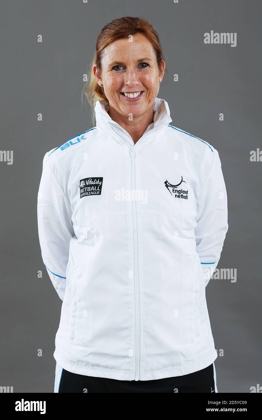 Umpire Amber Derrien Stock Photo - Alamy