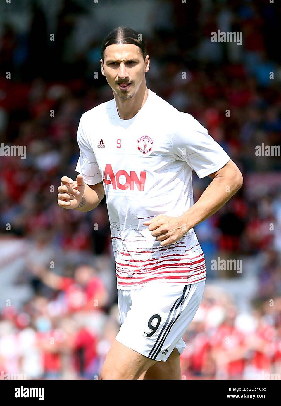 Zlatan Ibrahimovic, Manchester Unite Stock Photo - Alamy