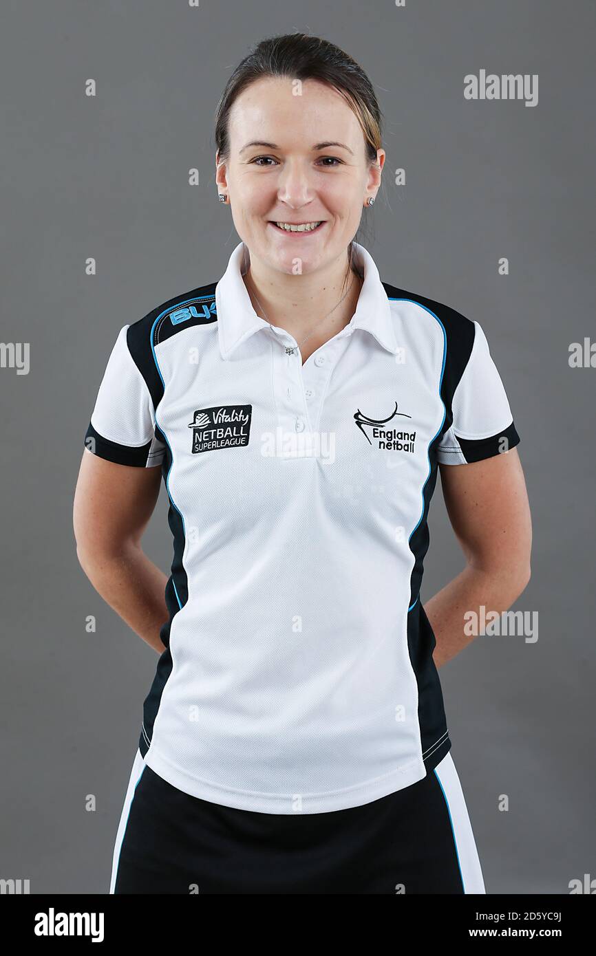Umpire Kate Stephenson Stock Photo - Alamy