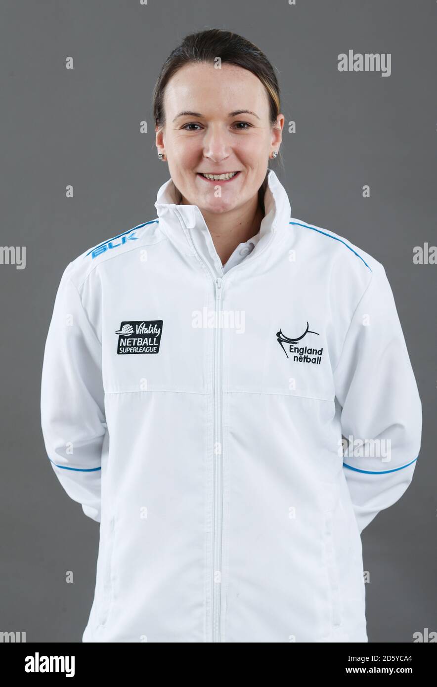 Umpire Kate Stephenson Stock Photo - Alamy