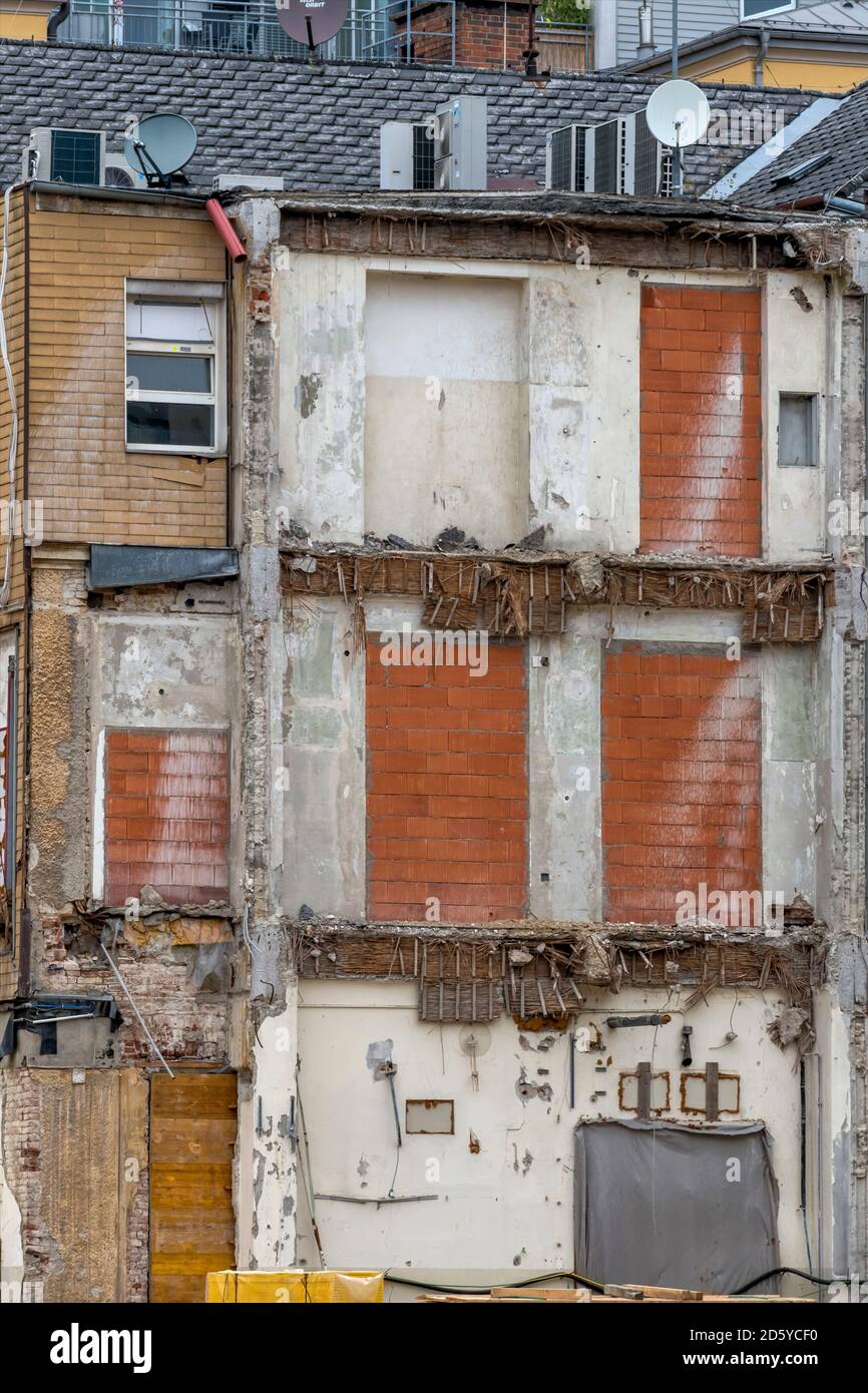 Bricked windows of multi family house hi-res stock photography and ...