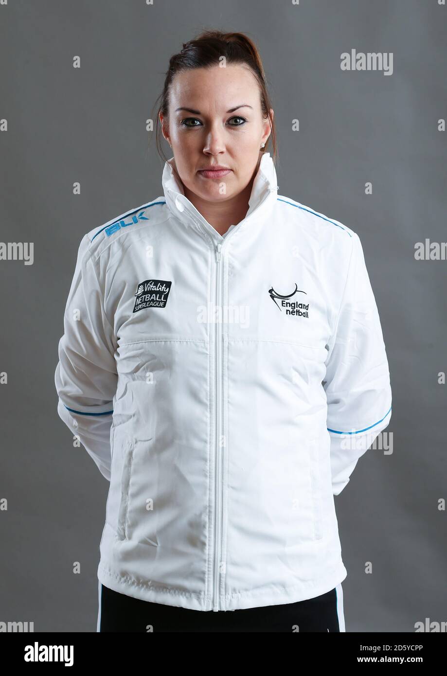 Umpire Natalie Gregan Stock Photo - Alamy