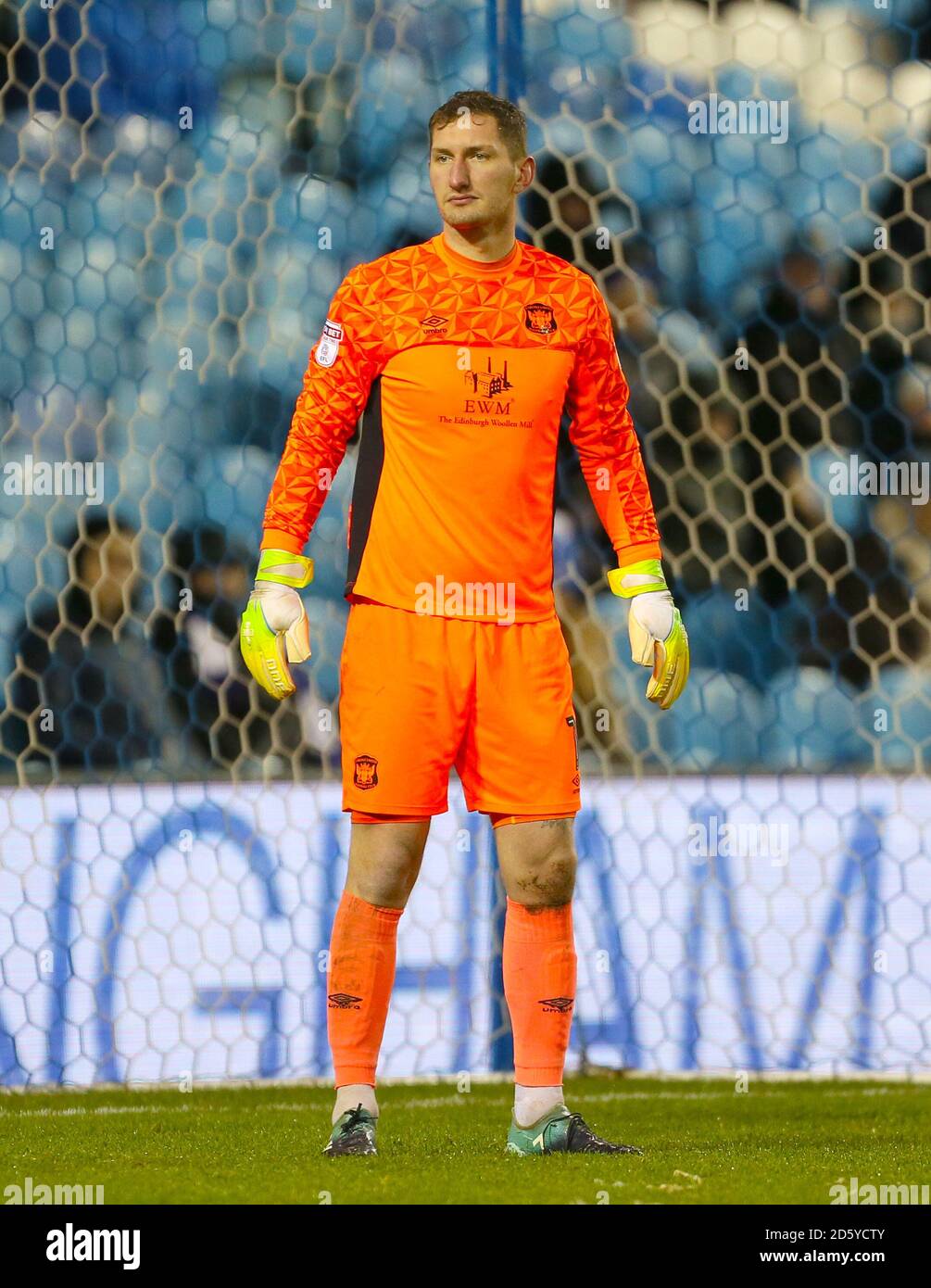 Carlisle United goalkeeper Jack Bonham Stock Photo - Alamy