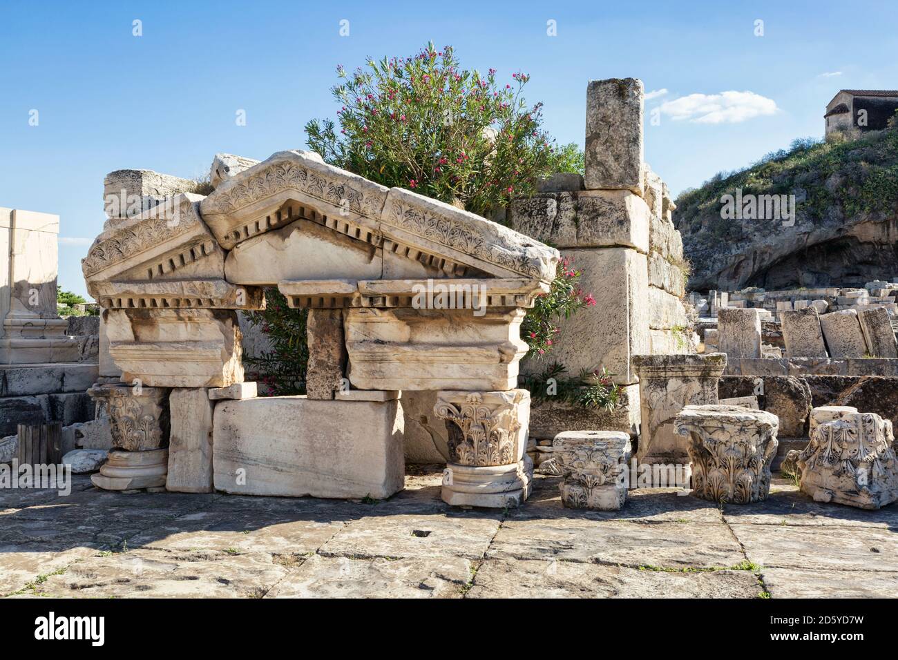 Greece, Attika, Eleusis, archeological site Stock Photo - Alamy