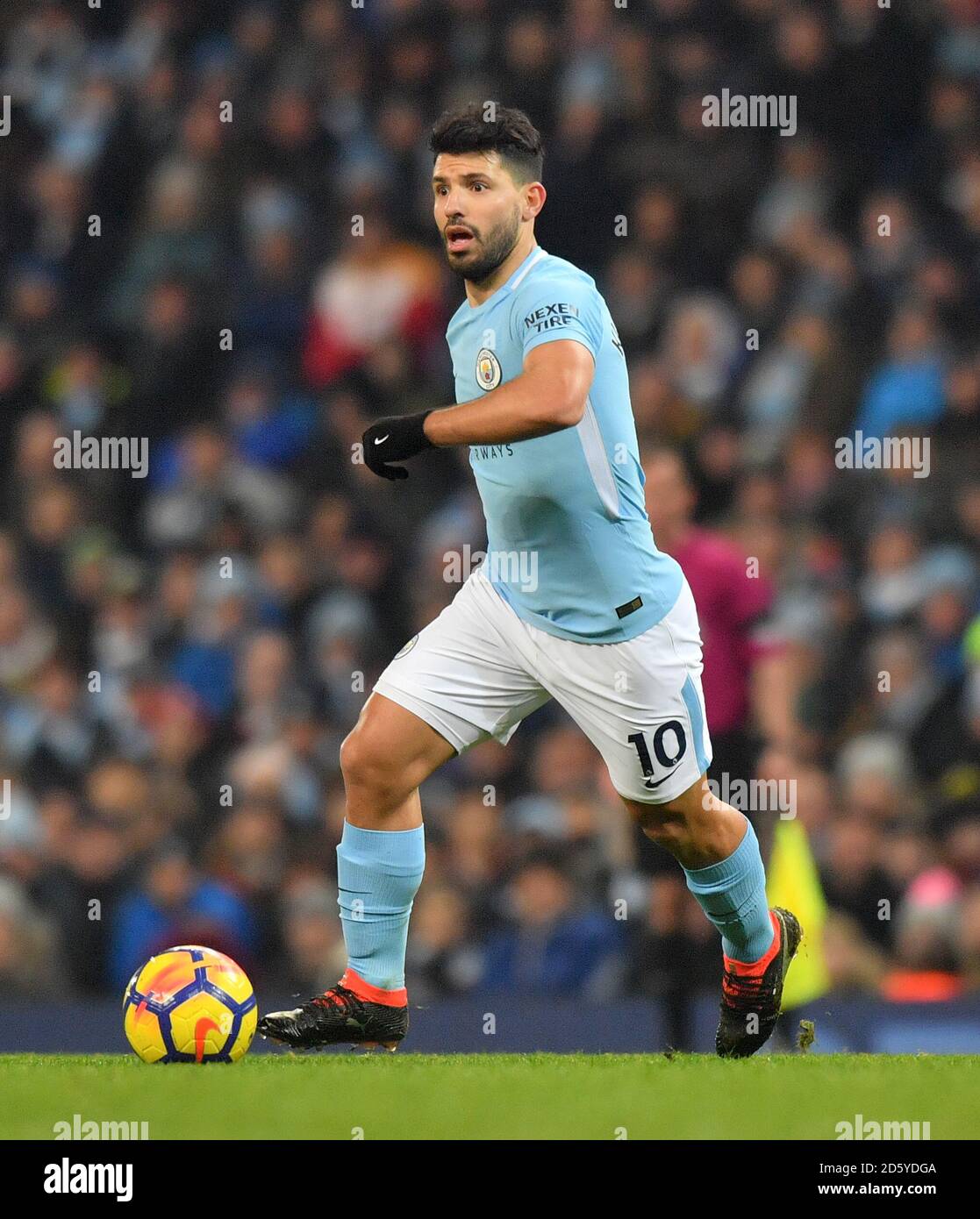 Manchester City's Sergio Aguero Stock Photo - Alamy