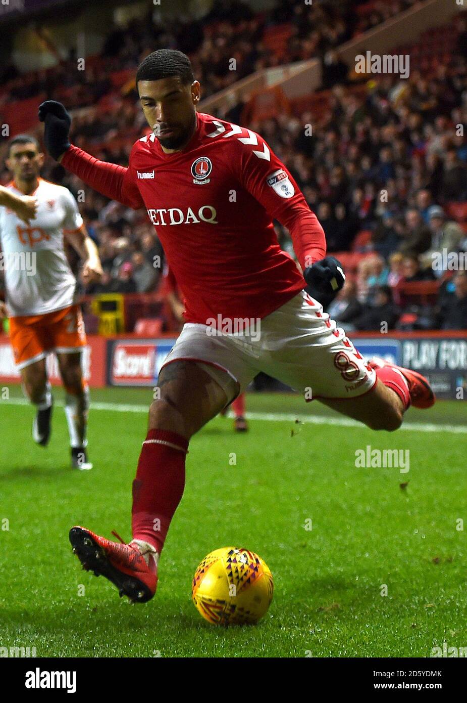 Charlton Athletic's Leon Best Stock Photo - Alamy