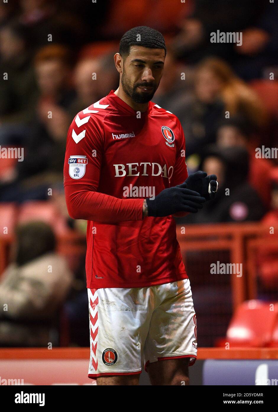 Charlton Athletic's Leon Best Stock Photo - Alamy