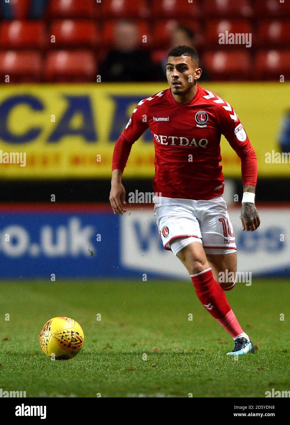 Charlton Athletic's Karlan Ahearne-Grant Stock Photo - Alamy