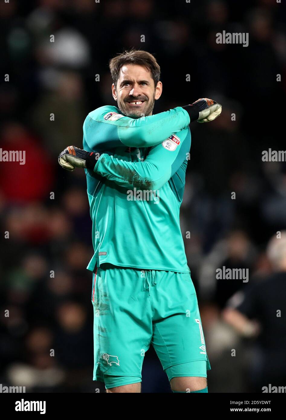 Derby County goalkeeper Scott Carson Stock Photo - Alamy