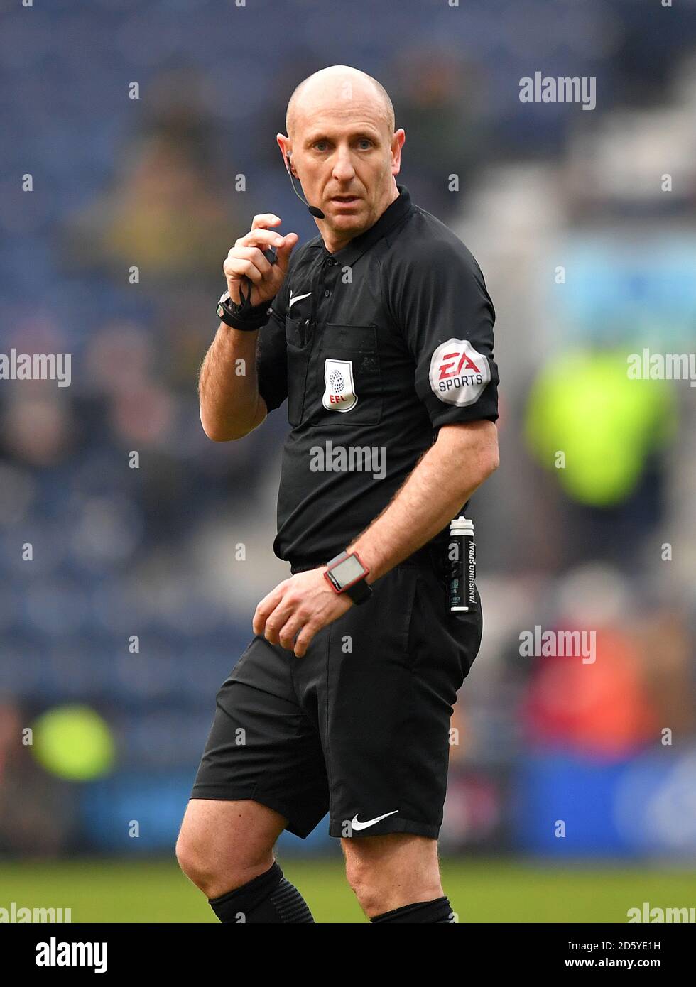 Match referee Andrew Davies Stock Photo - Alamy
