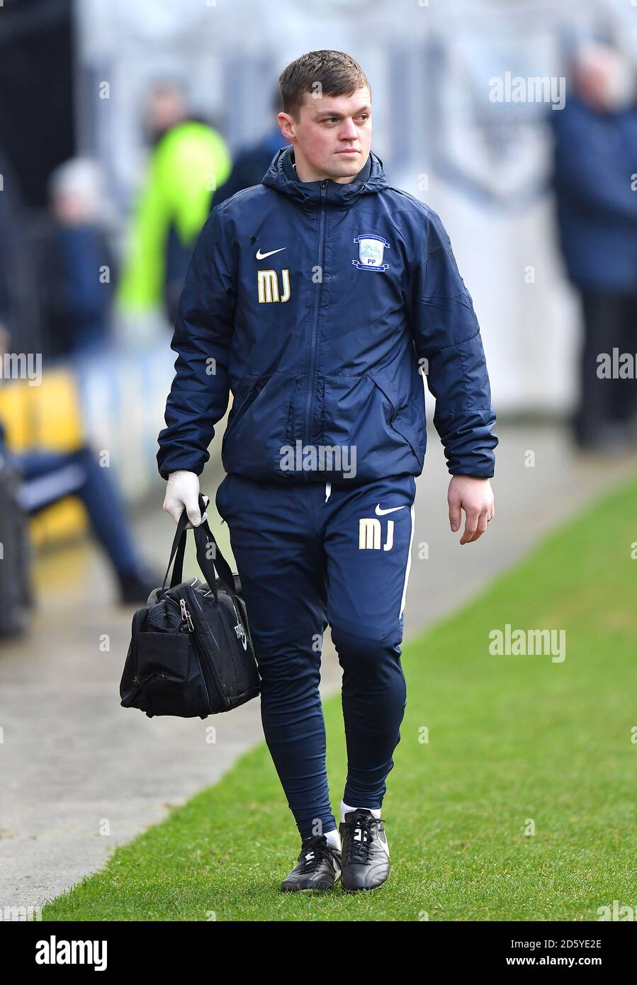 Preston North End first team physio Matt Jackson Stock Photo - Alamy