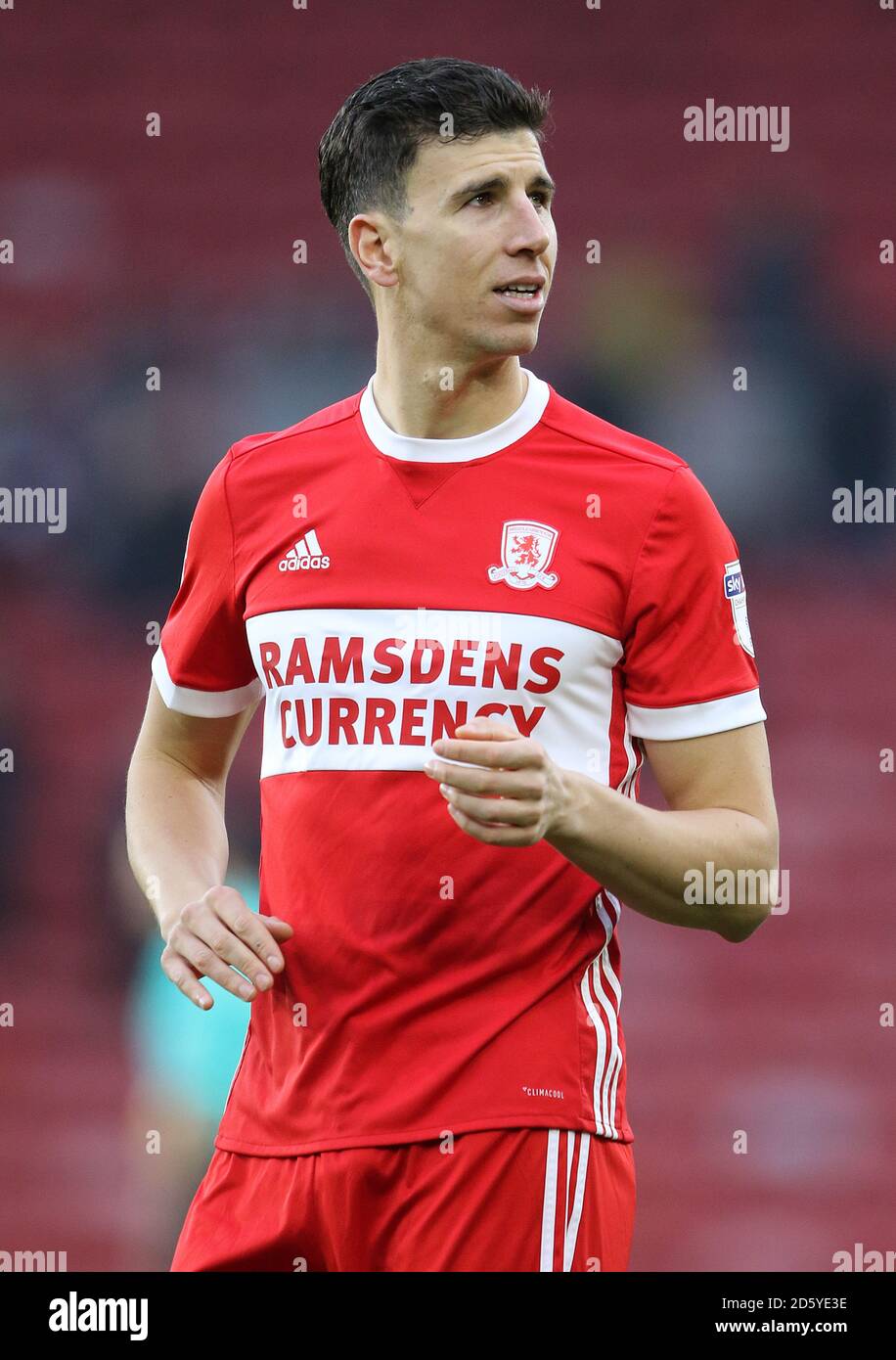 Middlesbrough's Daniel Ayala Stock Photo - Alamy