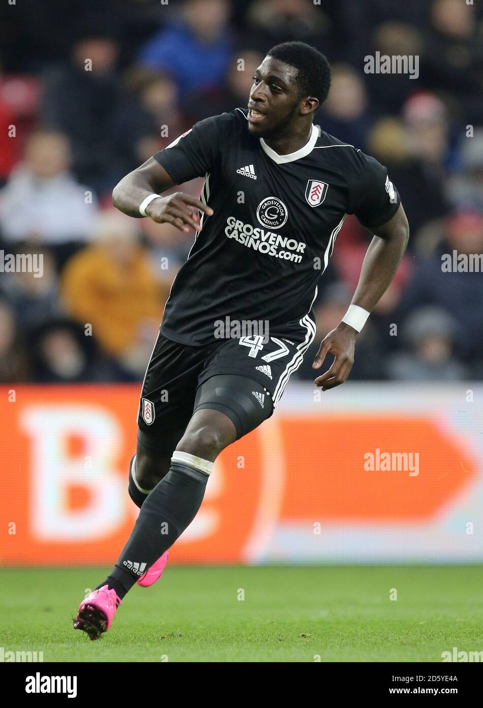 Fulham's Aboubakar Kamara Stock Photo - Alamy