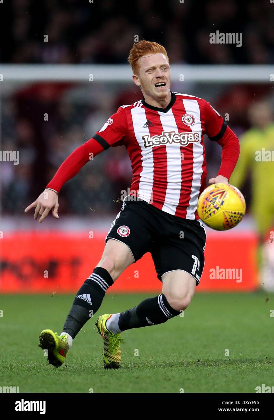 Brentford's Ryan Woods Stock Photo - Alamy
