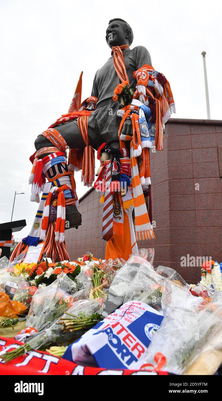 A general view of Bloomfield Road home of Blackpool and the Jimmy ...